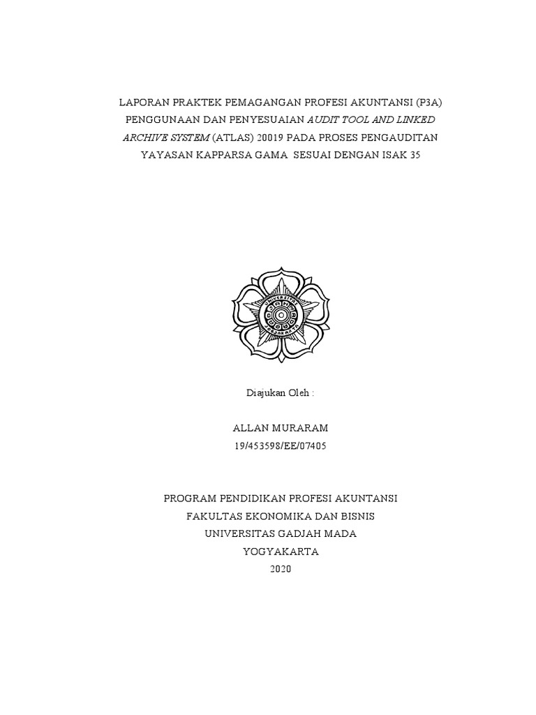 Optimasi ATLAS 20019 untuk Audit Yayasan | PDF | Komputer | Teknologi & Rekayasa