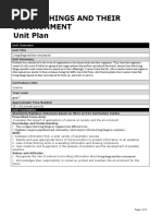 PYP Planner - Sharing The Planet | PDF | Narrative | Learning