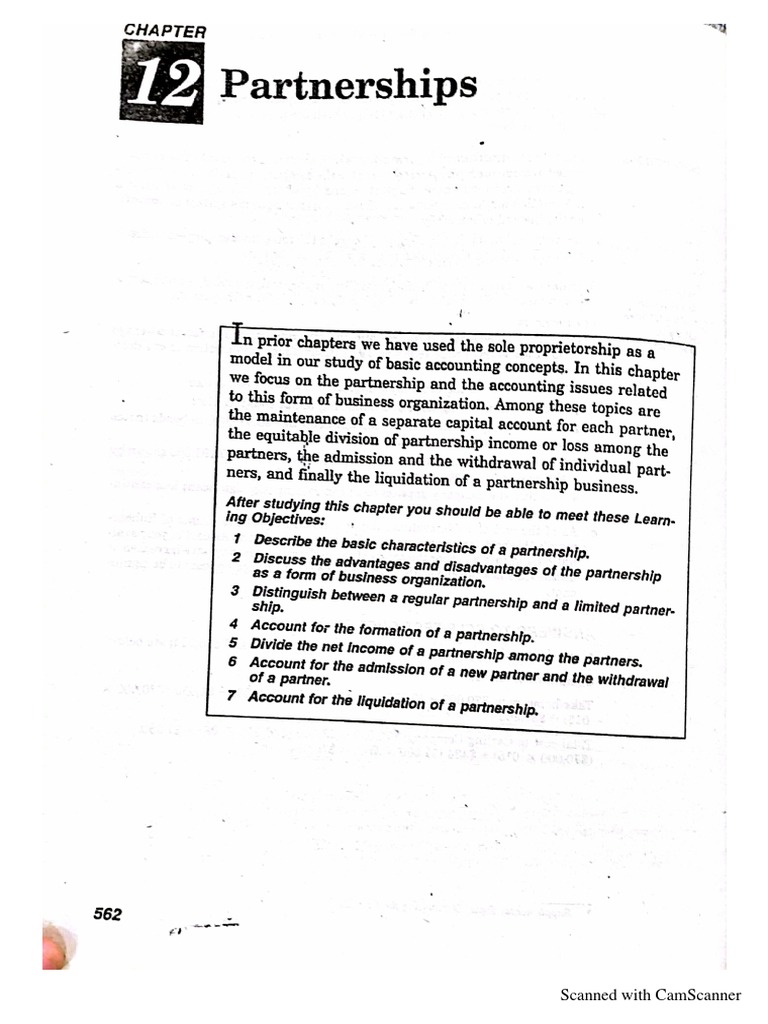 Accounting Chapter#12 | PDF