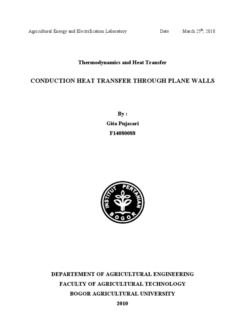 TPP Heat Transfer | PDF | Thermal Conduction | Heat