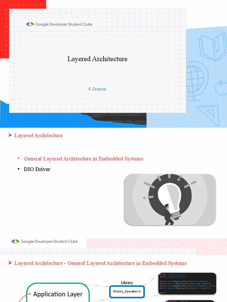 04.layered Architecture - Ahmed Gamal | PDF | Parameter (Computer Programming) | Embedded System