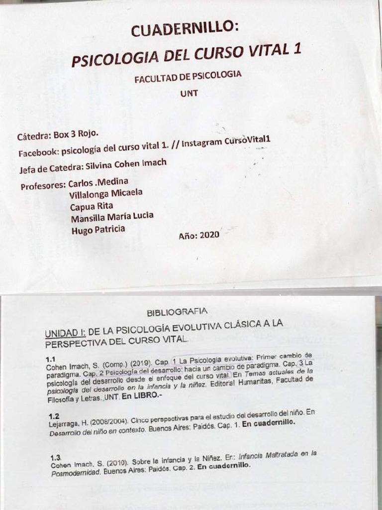 vital- cuadernillo 2020 | PDF