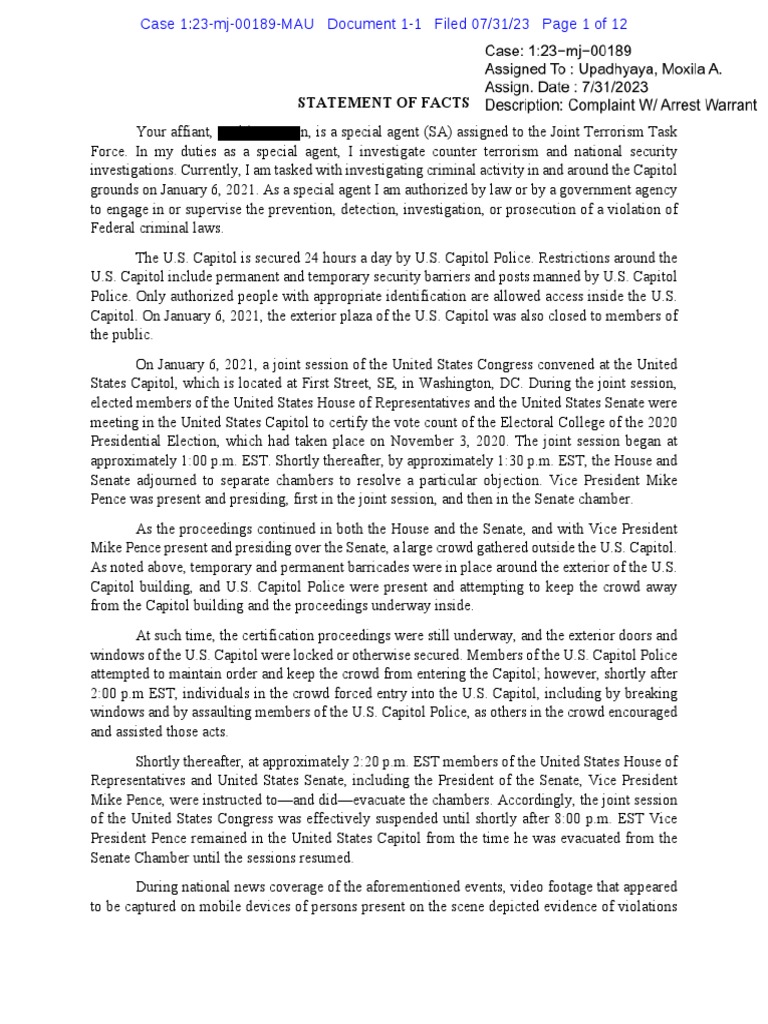 USA V Rally Runner Jan6th Redface | PDF | Government