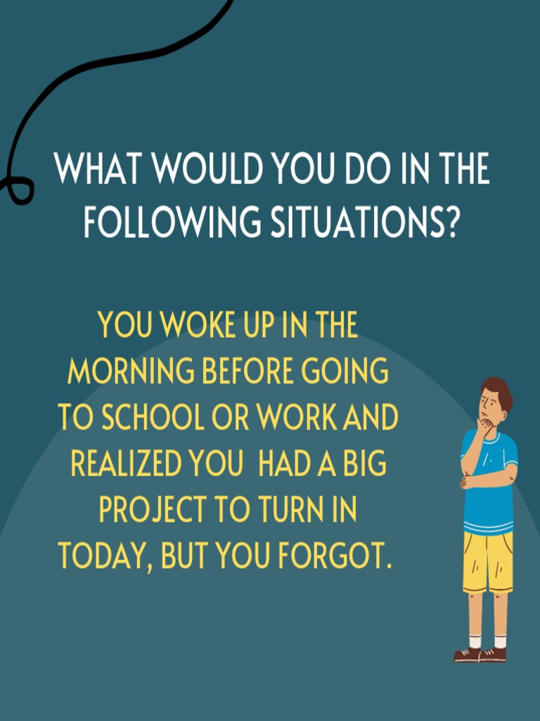 What Would You Do | PDF