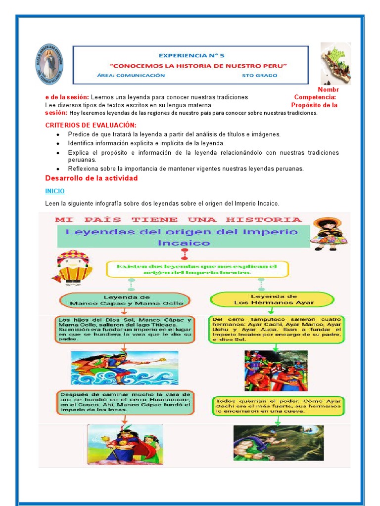 Ses-Juev-Pl-Leemos Leyendas para Conocer Nuestras Tradiciones | PDF ... Ses-Juev-Pl-Leemos Leyendas para Conocer Nuestras Tradiciones | PDF ...