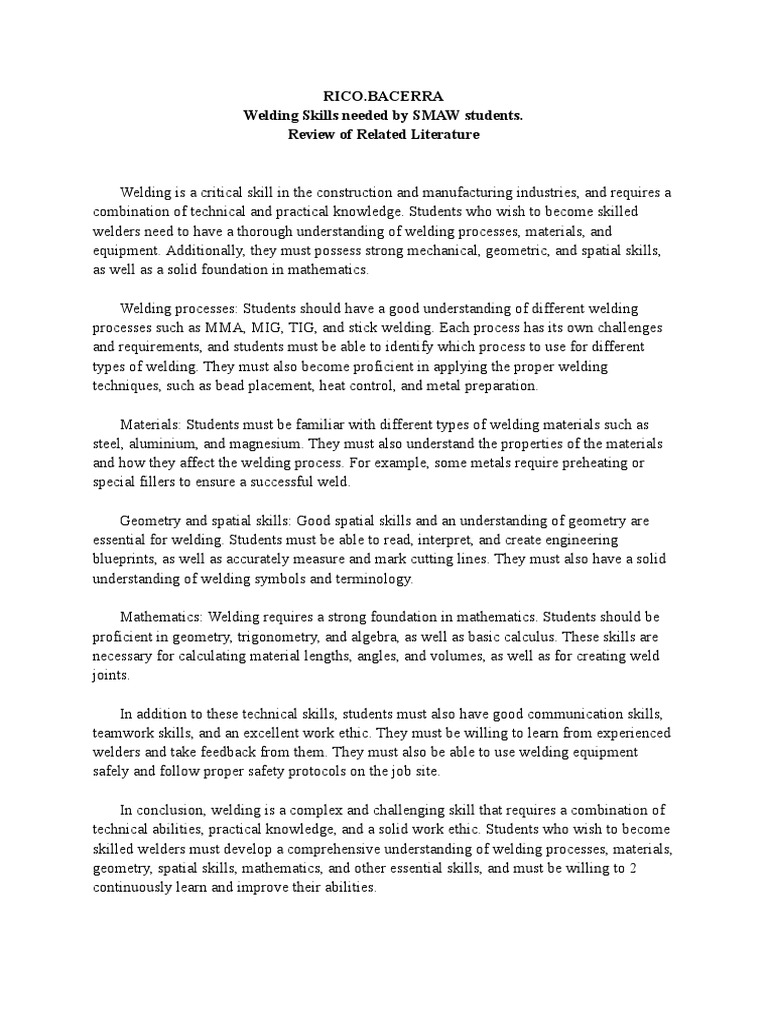 RRL Sa Smaw Ofc | PDF | Welding | Construction