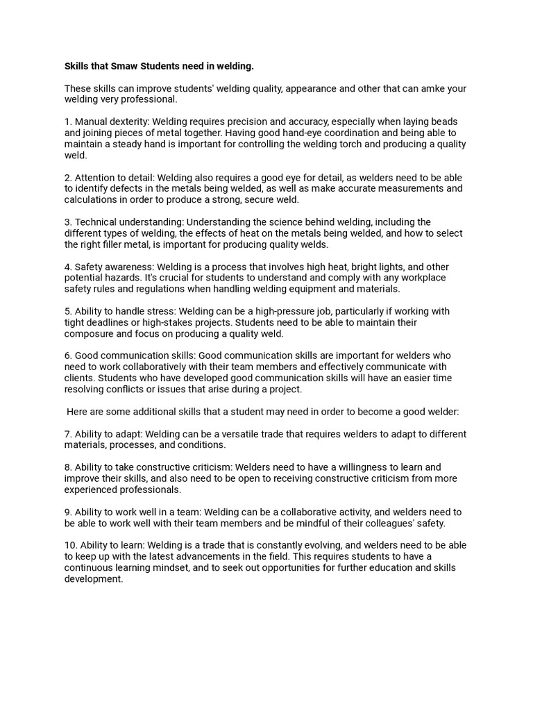 4 Pages About Welding RLL | PDF | Welding | Construction