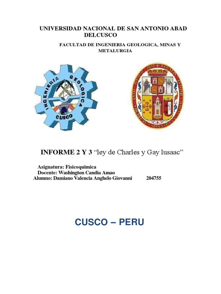 INFORME 2-3 LAB | PDF
