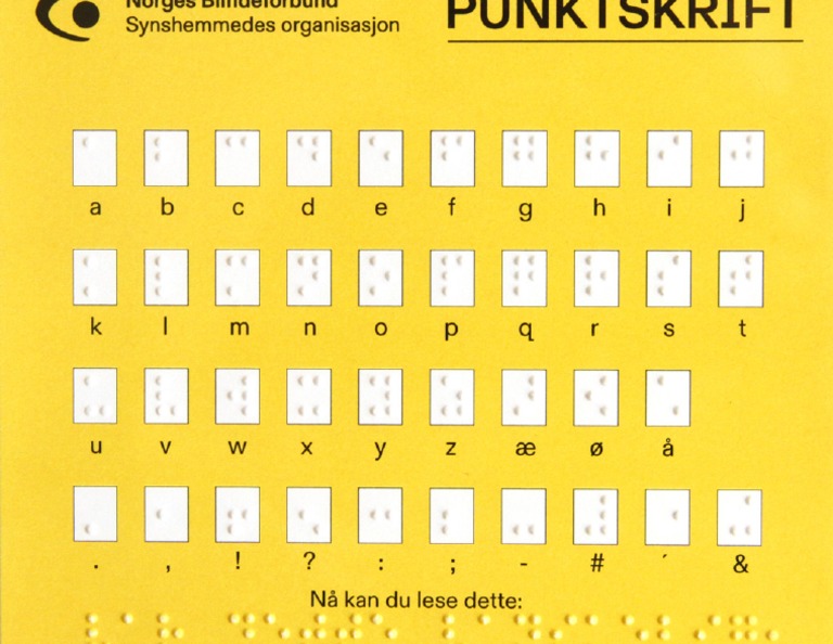 Punktskrift | PDF