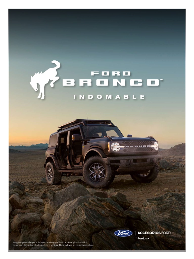 Ford-Bronco 2021 Accesorios | PDF