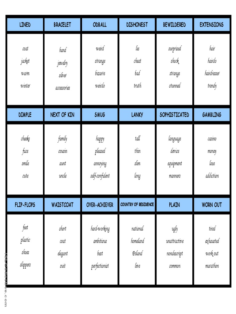 Taboo - People - Level C1 - C2 | PDF | Cultural Trends | Popular ...
