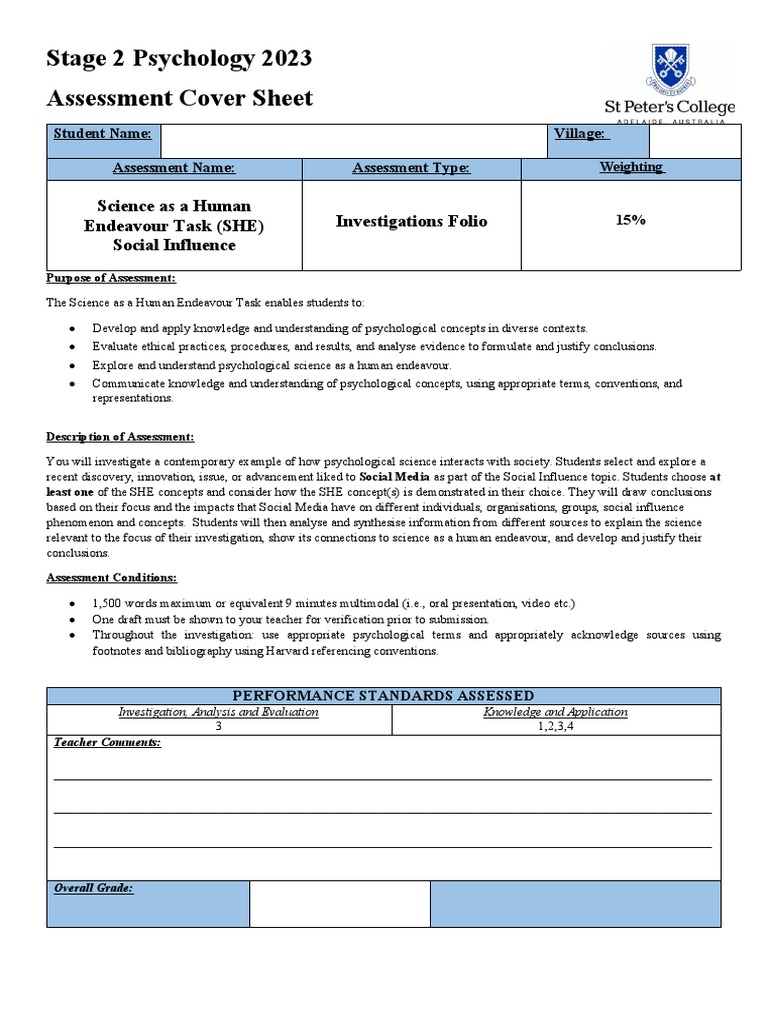 2023 She Task Sheet | PDF | Popular Culture & Media Studies | Social Media