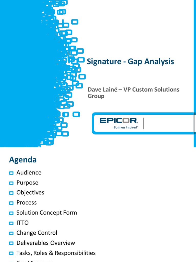 Gap Analysis Training Guide | PDF | Enterprise Resource Planning | Business Process
