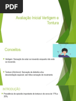 HINTS para Diagnóstico de Vertigem | PDF | Vertigem | Sistema vestibular