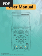 Dso152 Digital Oscilloscope Manual | PDF | Electronics | Electrical ...