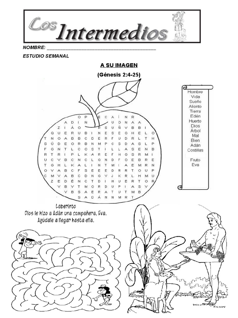 Dios Crea A Adán y A Eva | PDF