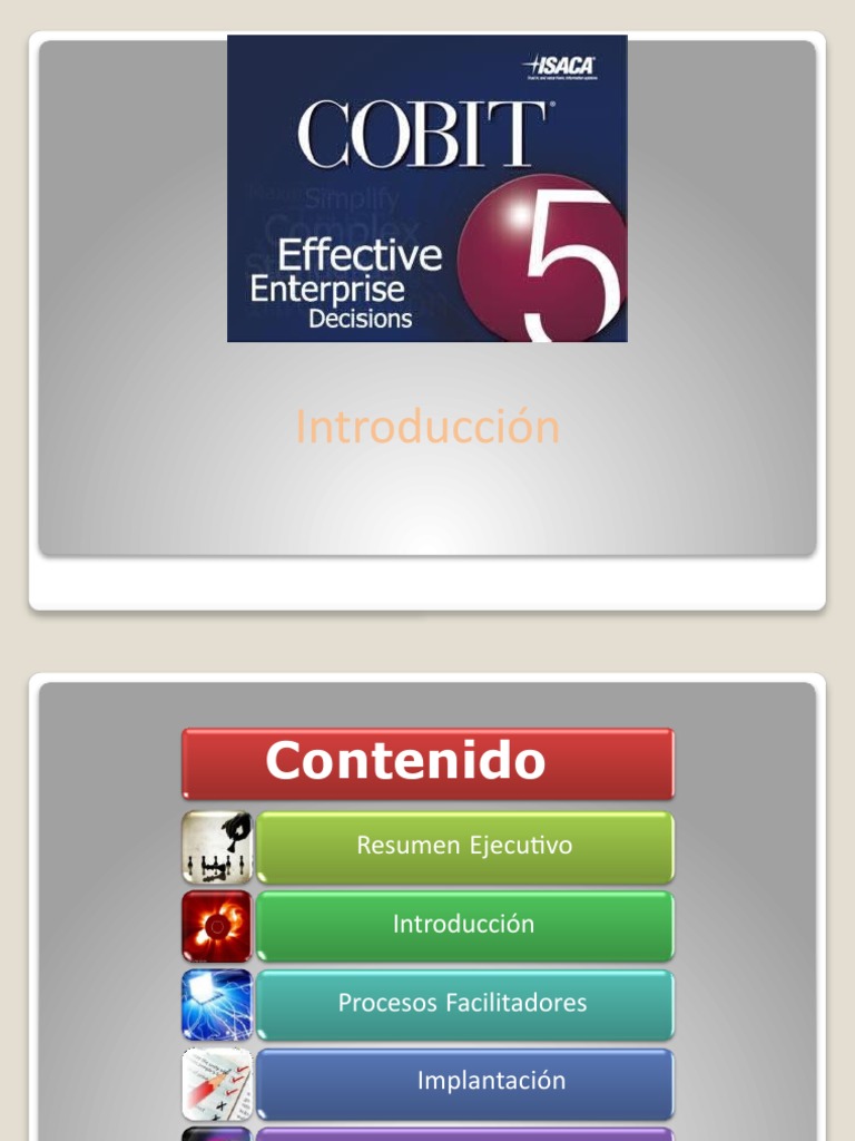 Cobit 5 | PDF