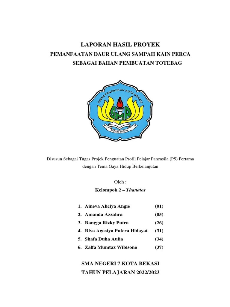 Laporan Hasil Proyek Kelompok 2 | PDF Laporan Hasil Proyek Kelompok 2 | PDF