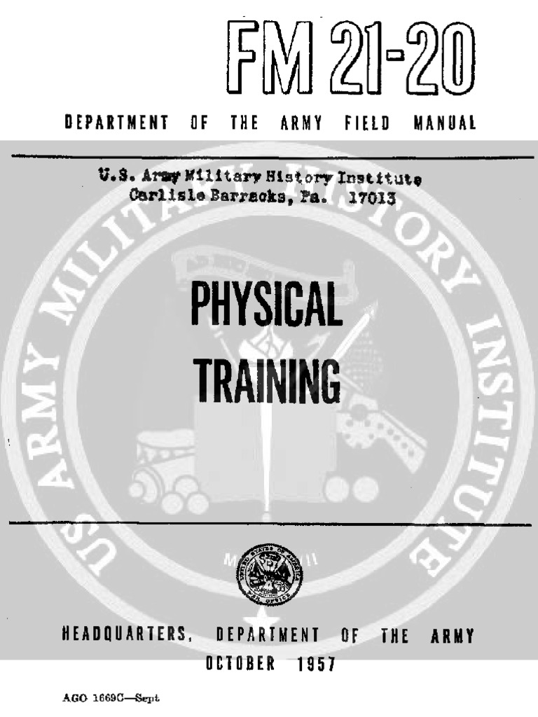 Army Physical Training Guide | PDF | Pelvis | Shoulder