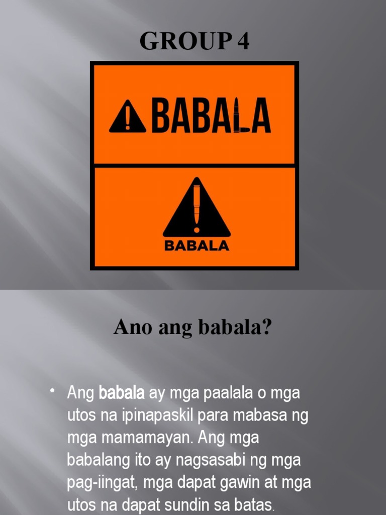 GROUP 2.pptxBABALA | PDF