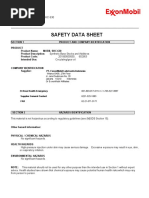 MSDS for EXXSOL D60 Solvent | PDF | Firefighting | Combustion
