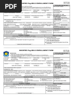 Modified Pag-IBIG II Enrollment Form | PDF