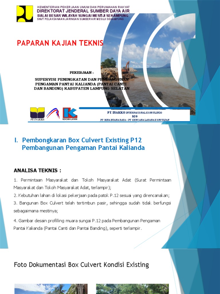 001 PPT Kajian Teknis | PDF
