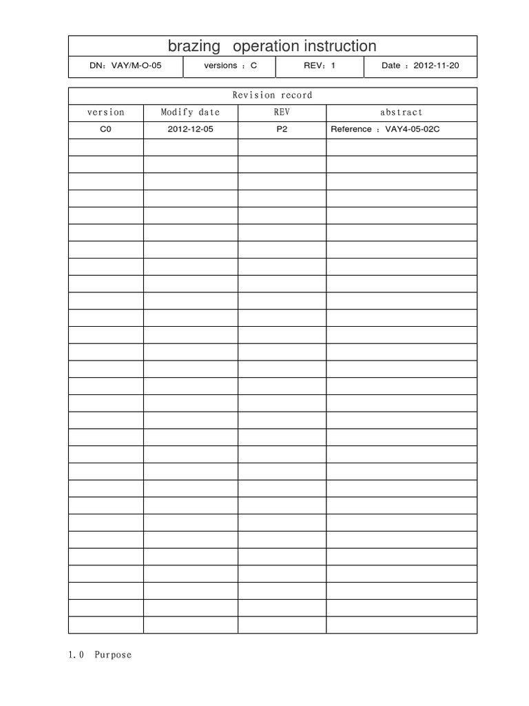 Copper Brazing Operation Guide | PDF | Pipe (Fluid Conveyance ...
