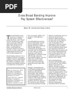 Understanding Broadbanding Pay Structures | PDF | Broadband | Employment