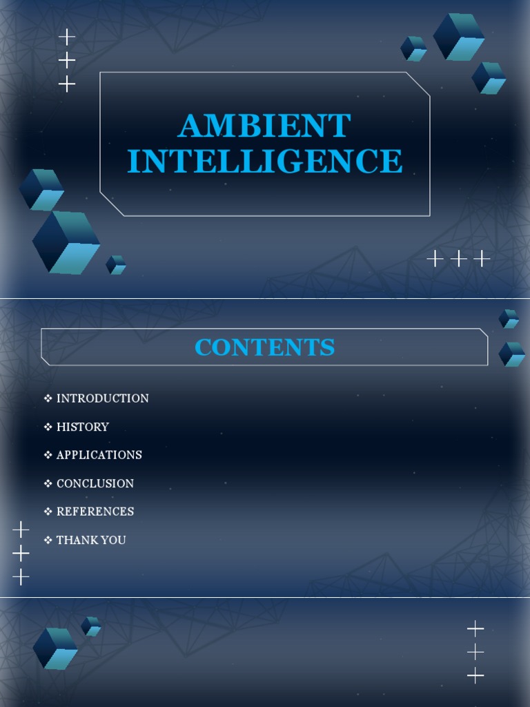 Ambient Intelligence | PDF | Home Automation | Computing