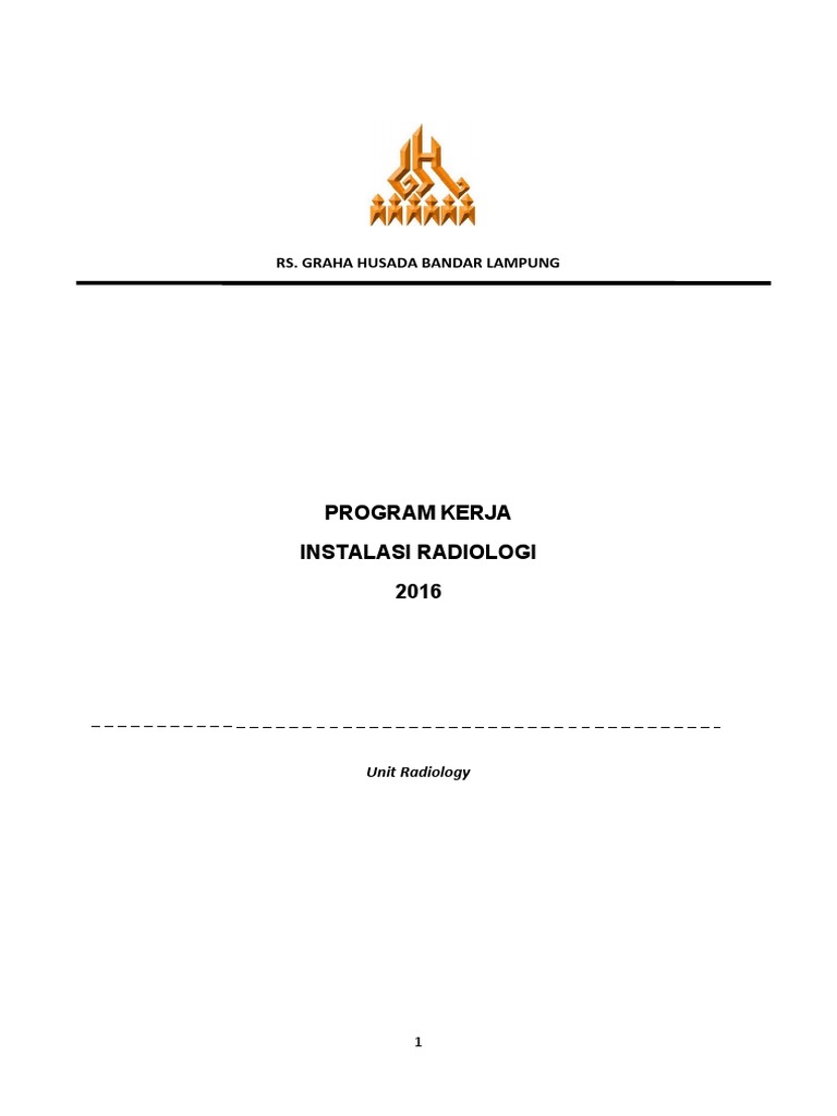 Program Kerja Radiologi | PDF