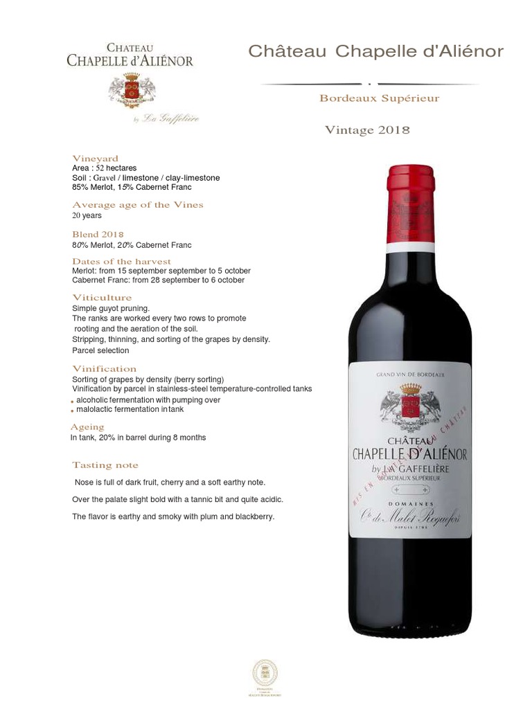 FT ALIENOR 2018 EN | PDF