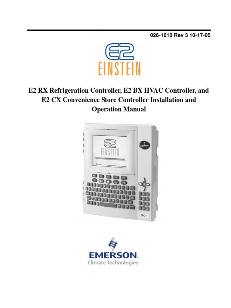 E2 Installation Manual | PDF