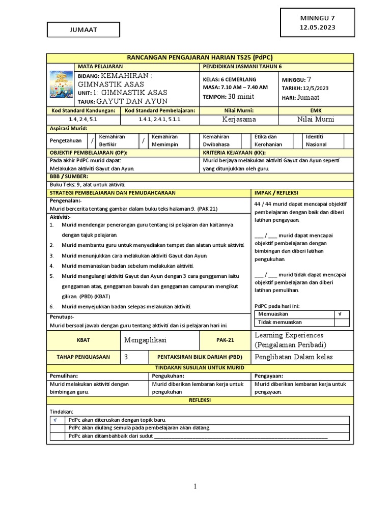 5. RPH M7 (JUMAAT) | PDF