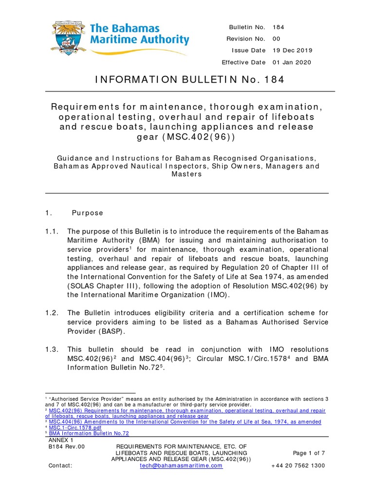 Cir msc402 Bmu 184 | PDF