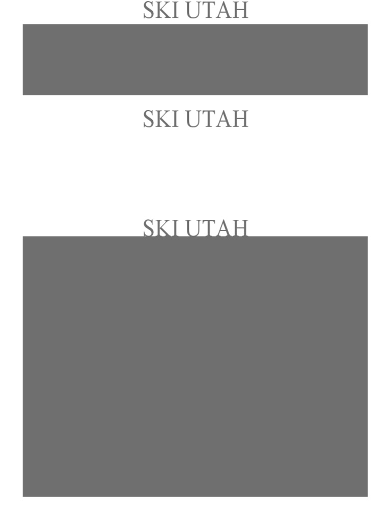 2019 Word 104 SkiResorts | PDF