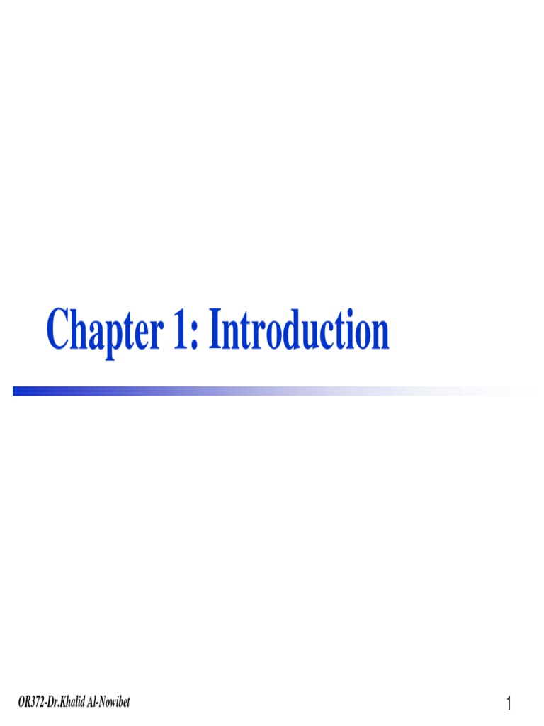 Lec1 Introduction | PDF