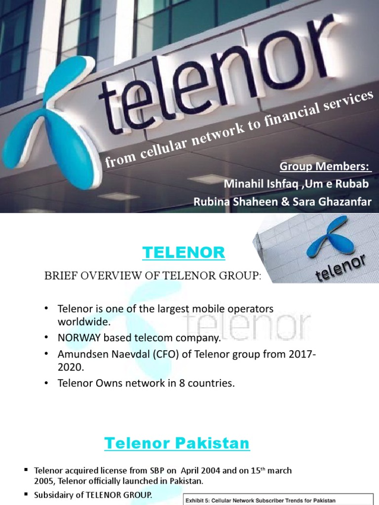 Presentation Telenor-1 | PDF | Private Sector | Telecommunications