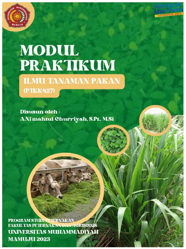 Modul Praktikum Ilmu Tanaman Pakan Unimaju | PDF