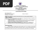 Narrative Report Tle | PDF | Teaching Method | Learning