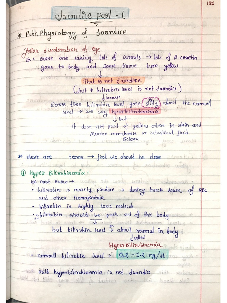 Jaundice Part-1-1 | PDF
