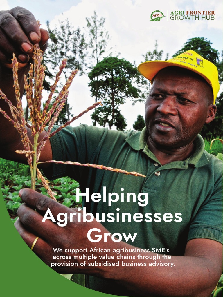 Agri Frontier Growth Hub Profile | PDF | Agribusiness | Small And ...