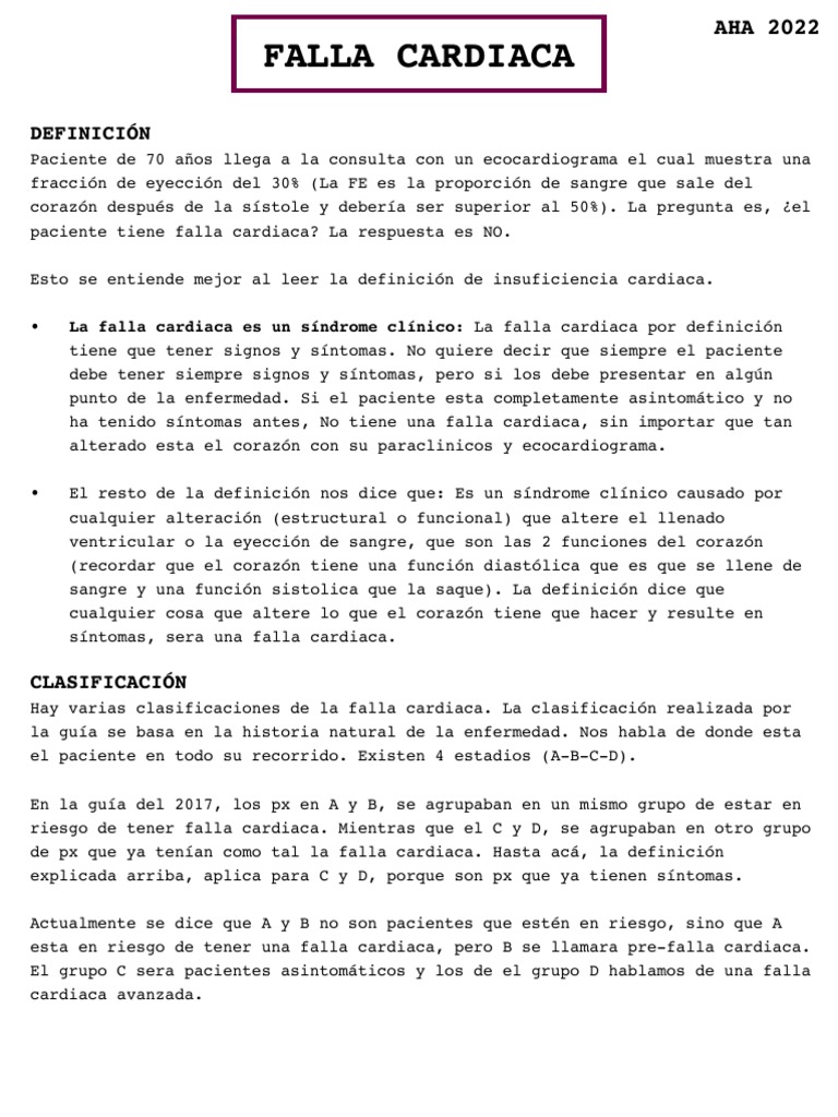Falla Cardiaca Aguda 2 | PDF