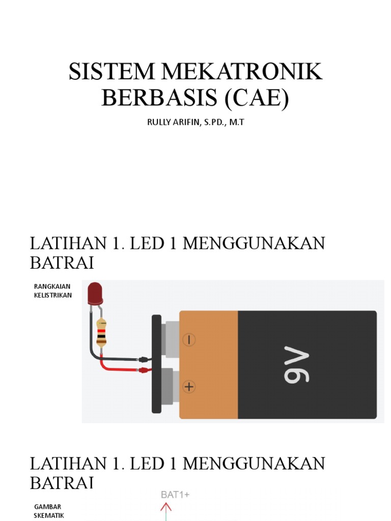 Sistem Mekatronik Berbasis (Cae) | PDF | Komputer