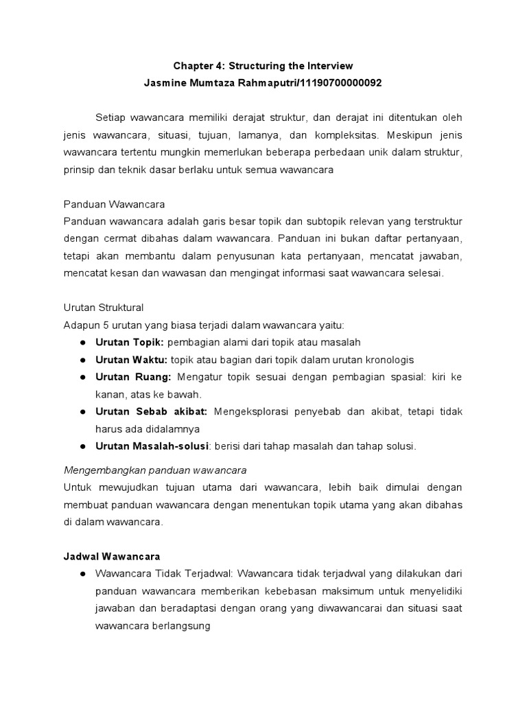 Resume Materi 4 | PDF