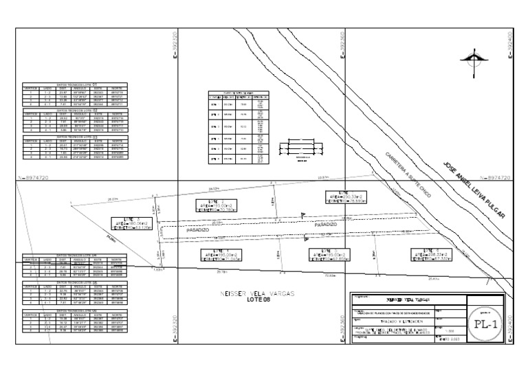 Planos de Subdivisión de Lotes Urbanos | PDF
