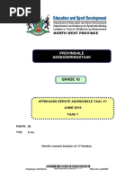 Graad 7 Taak 1 Voorbereide Hardoplees | PDF