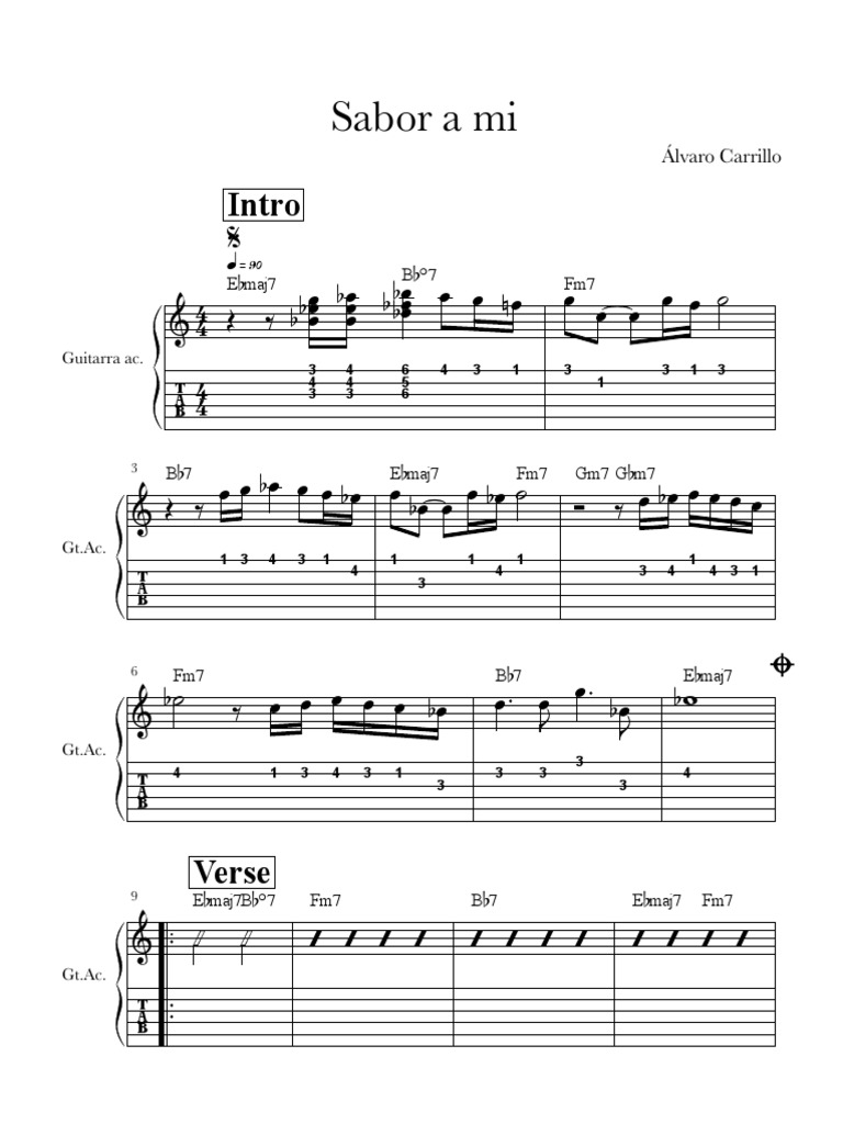 Sabor A Mi | PDF