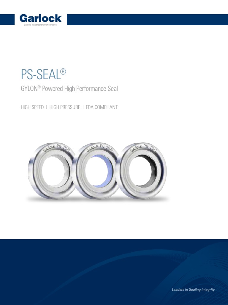 Garlock KLZ 2-101 PS-SEAL 2016.03 LR EN-NA | PDF | Mechanical ...