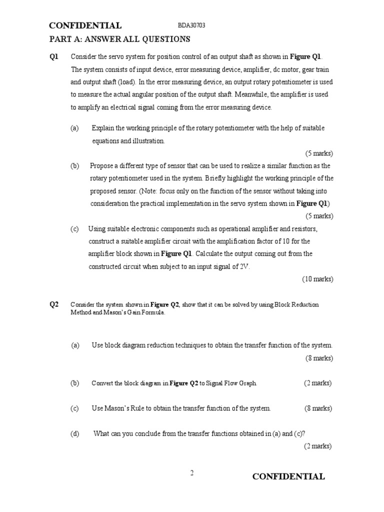 Sample Final Exam Questions | PDF